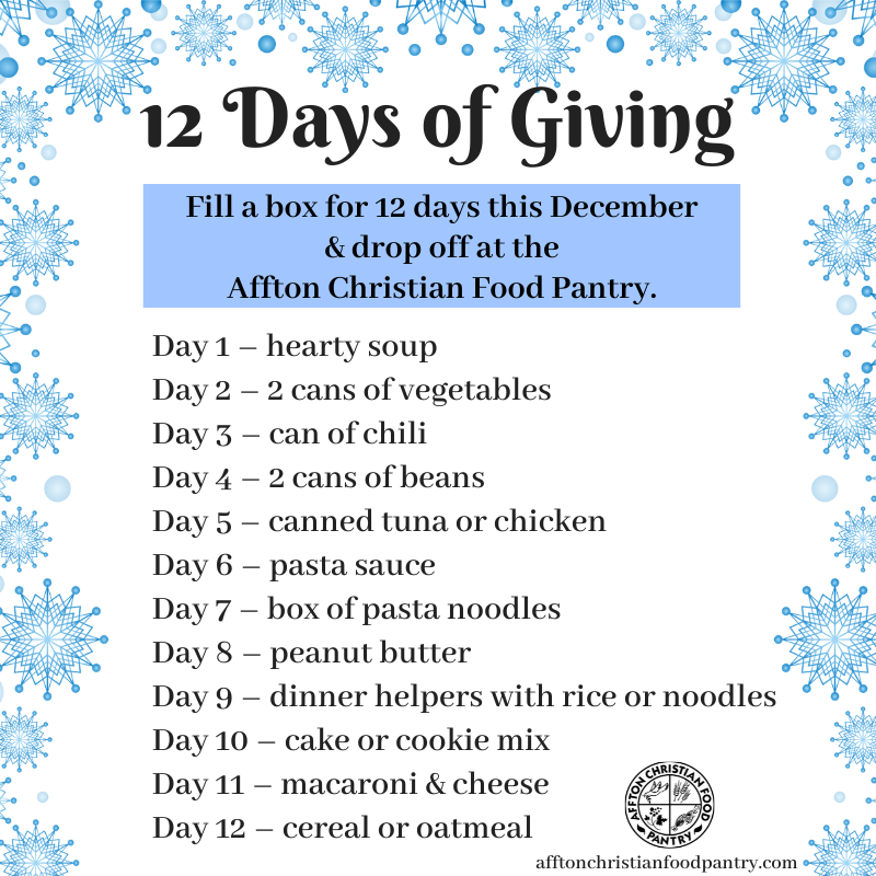 Food Item Donations – Affton Christian Food Pantry